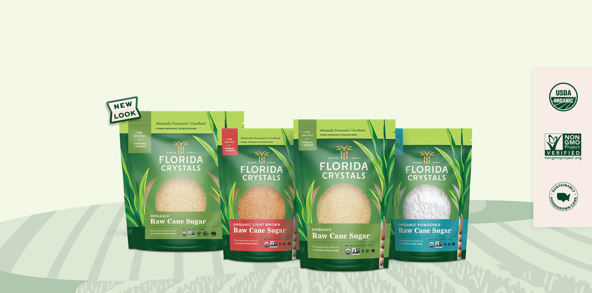 New Look. Same Florida Crystals®. | DFI Foodservice